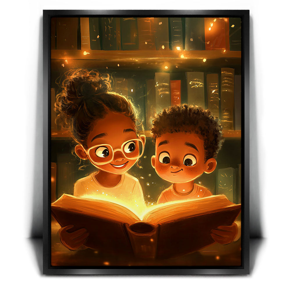 Enchanted Pages – TheGOATWallArt