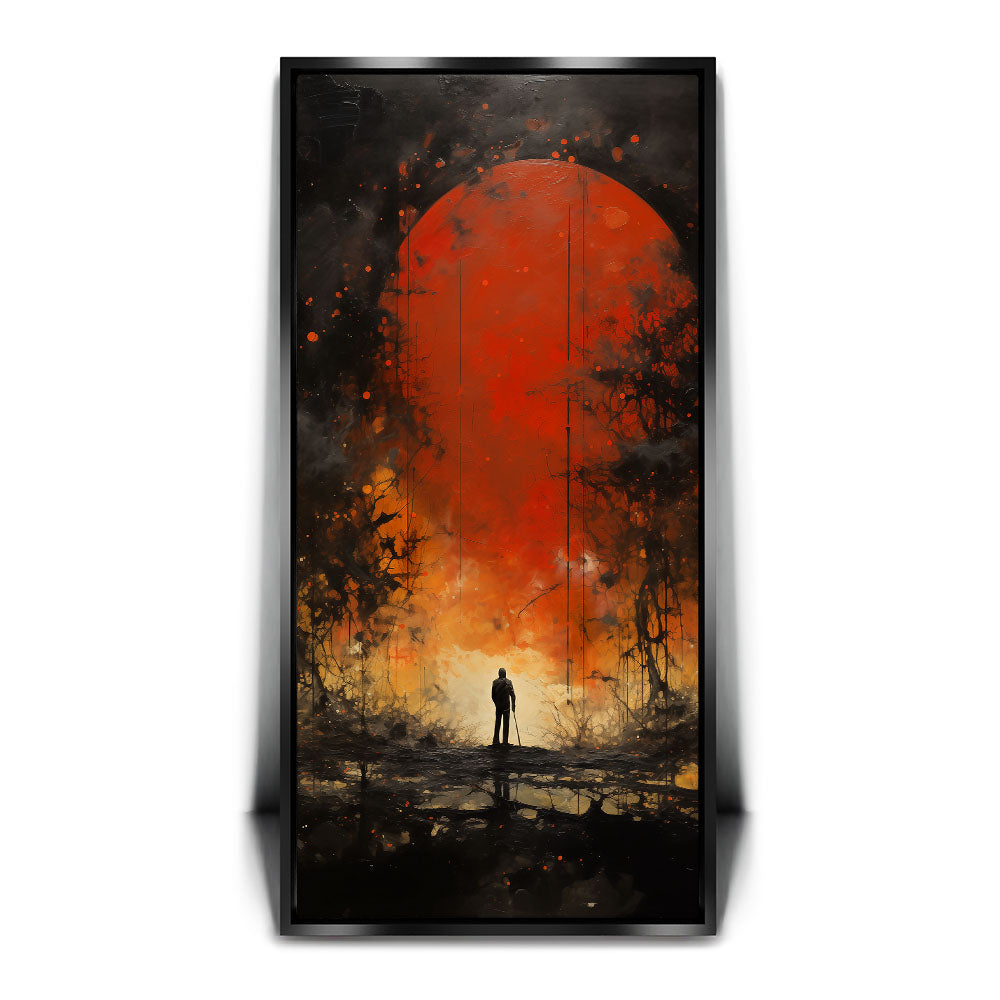 Scarlet Horizon – TheGOATWallArt