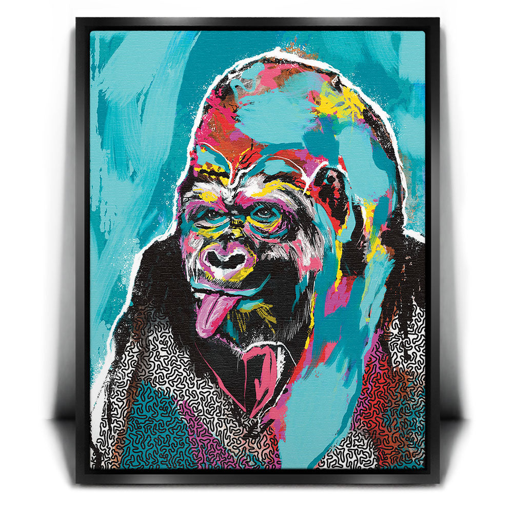 The Goofy Gorilla – TheGOATWallArt