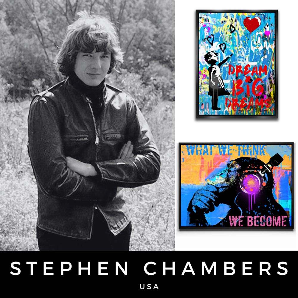 Stephen Chambers Artist Collection – TheGOATWallArt