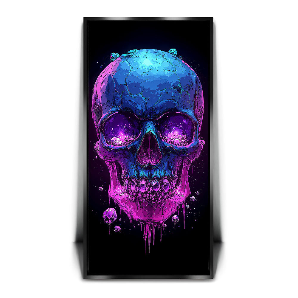 Amethyst Skull – TheGOATWallArt