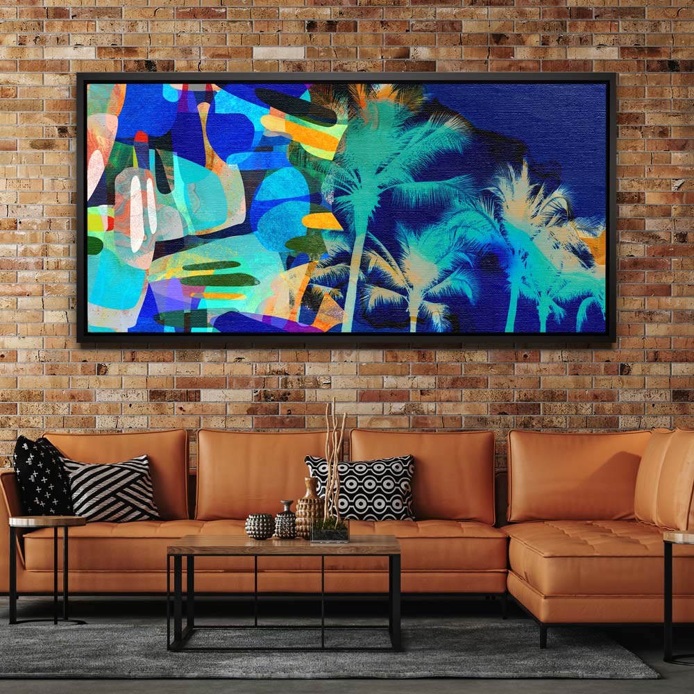 Azure Summer Nights – TheGOATWallArt