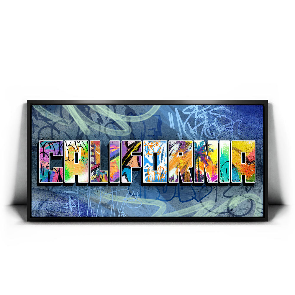 California Sign - Graffiti – TheGOATWallArt