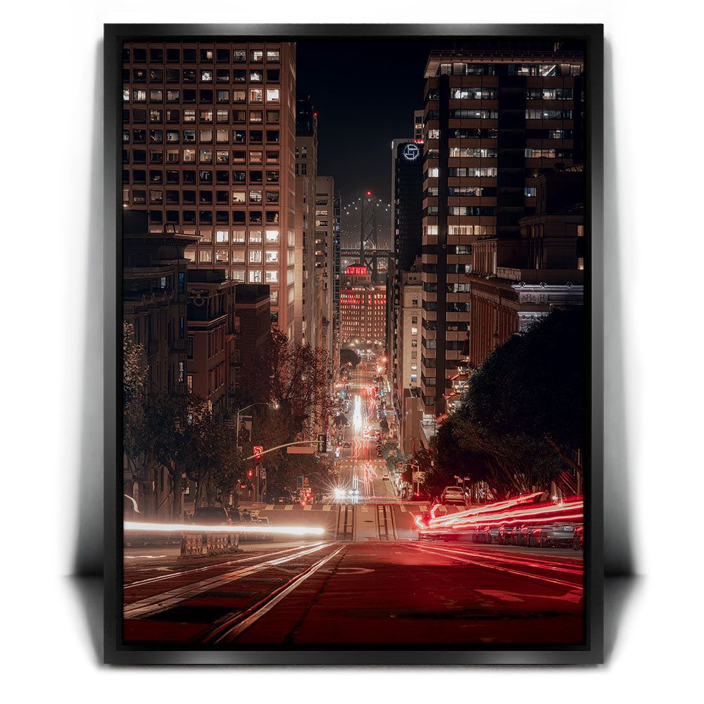 California Street Lights – TheGOATWallArt