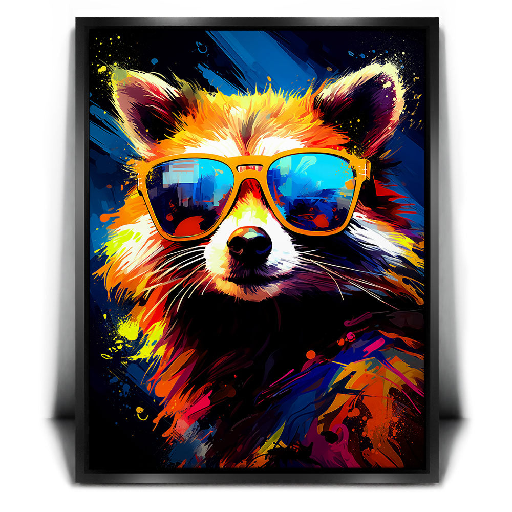 Cool Racoon – TheGOATWallArt