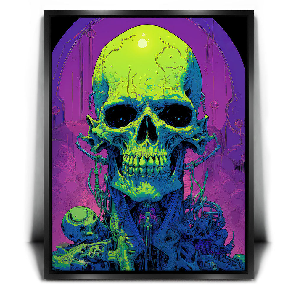 Cyber Skull – TheGOATWallArt
