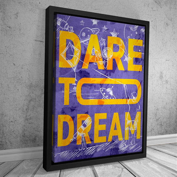 Dare To Dream - Sketch - TheGOATWallArt