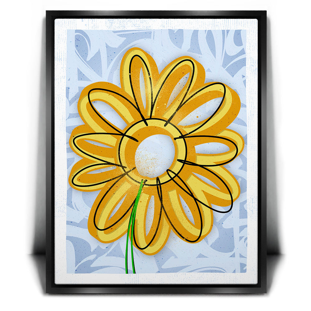 Flower - Calligraphy - Border – TheGOATWallArt