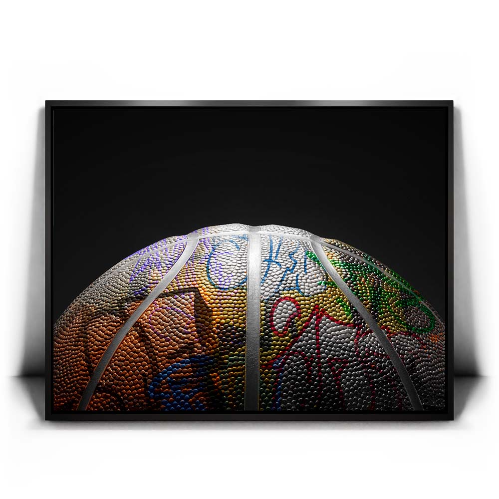Graffiti Basketball - Colorful – TheGOATWallArt