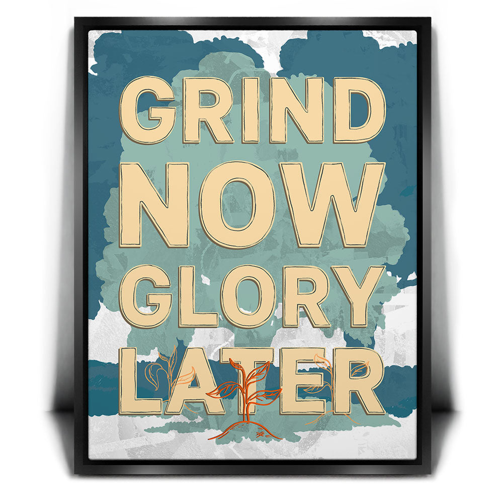 Grind Now Glory Later II - Sketch – TheGOATWallArt