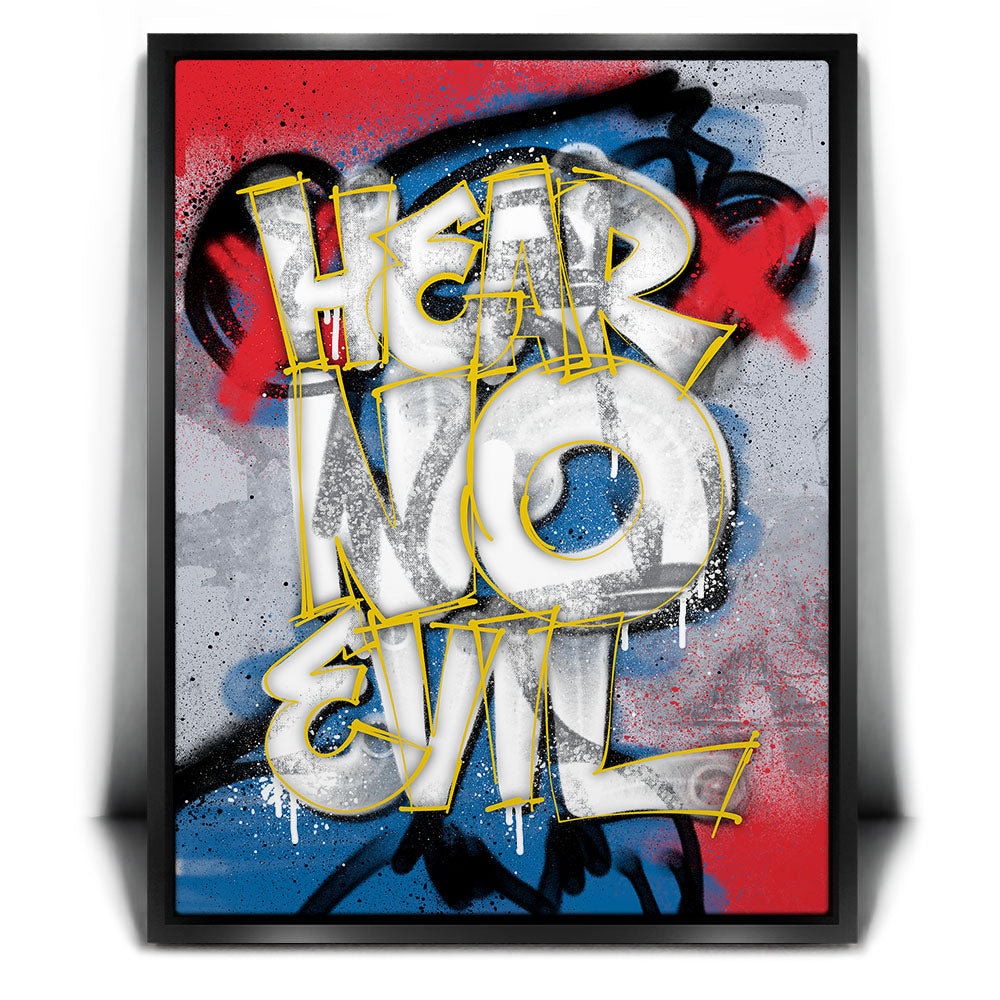 Hear No Evil - Graffiti – TheGOATWallArt