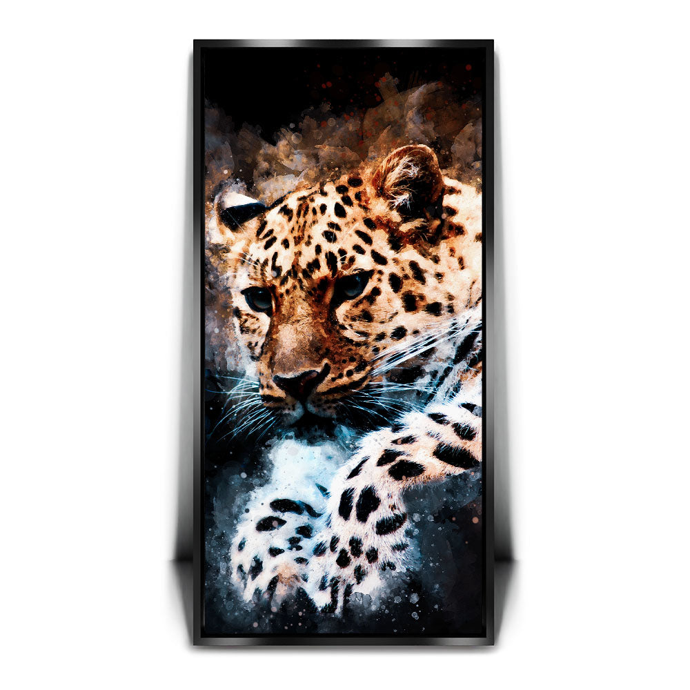 Leopard - Watercolor – TheGOATWallArt