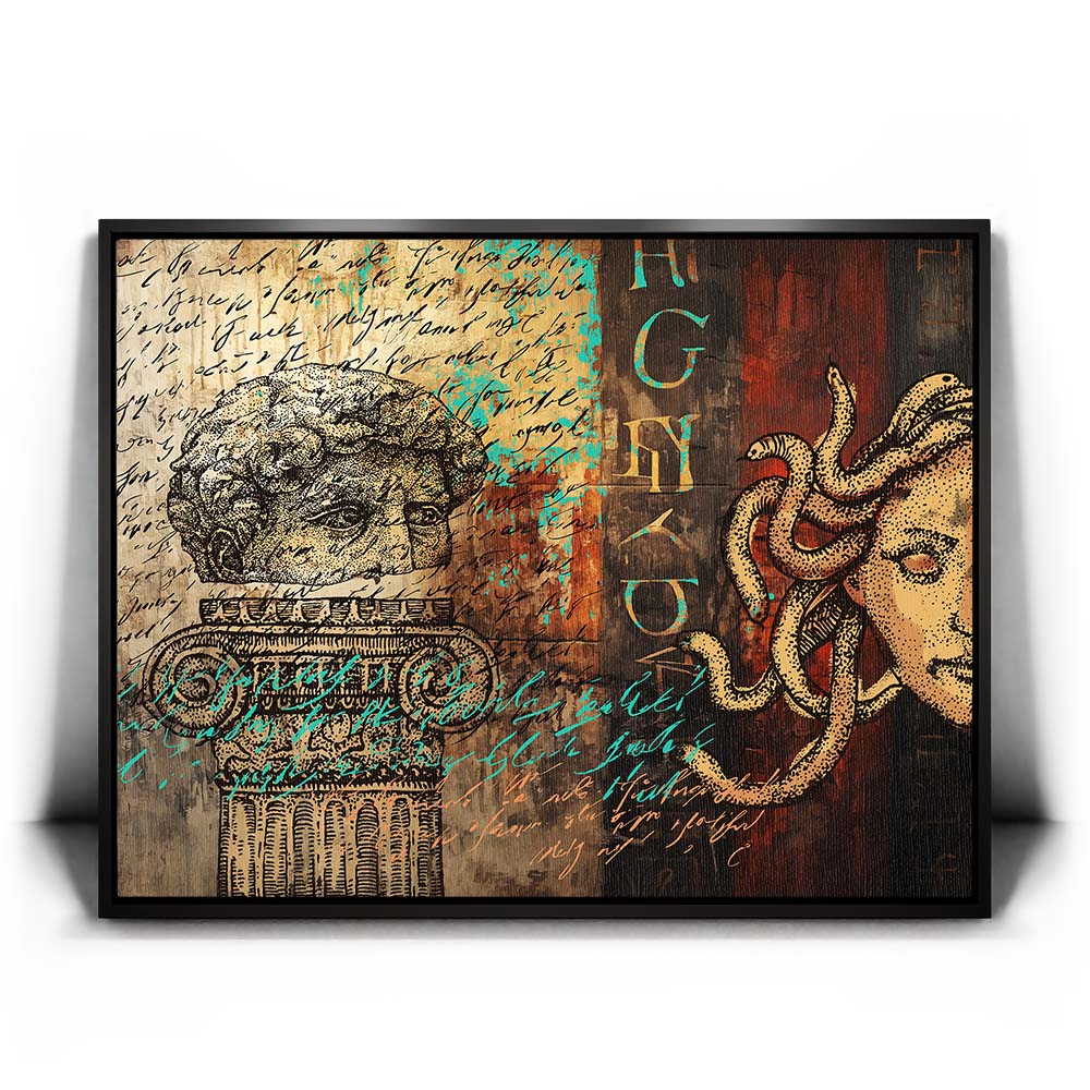 Life In Ruins - Medusa – TheGOATWallArt