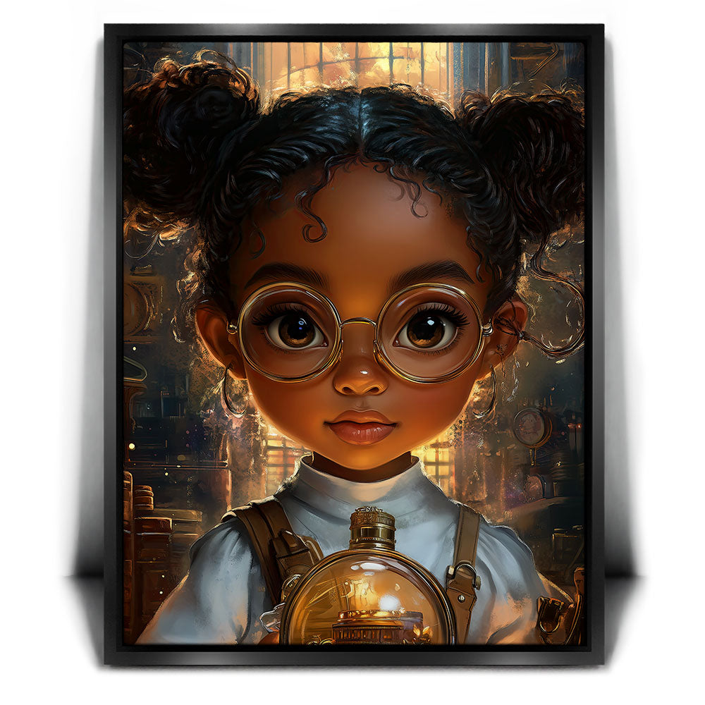 Little Miss Scientist – TheGOATWallArt