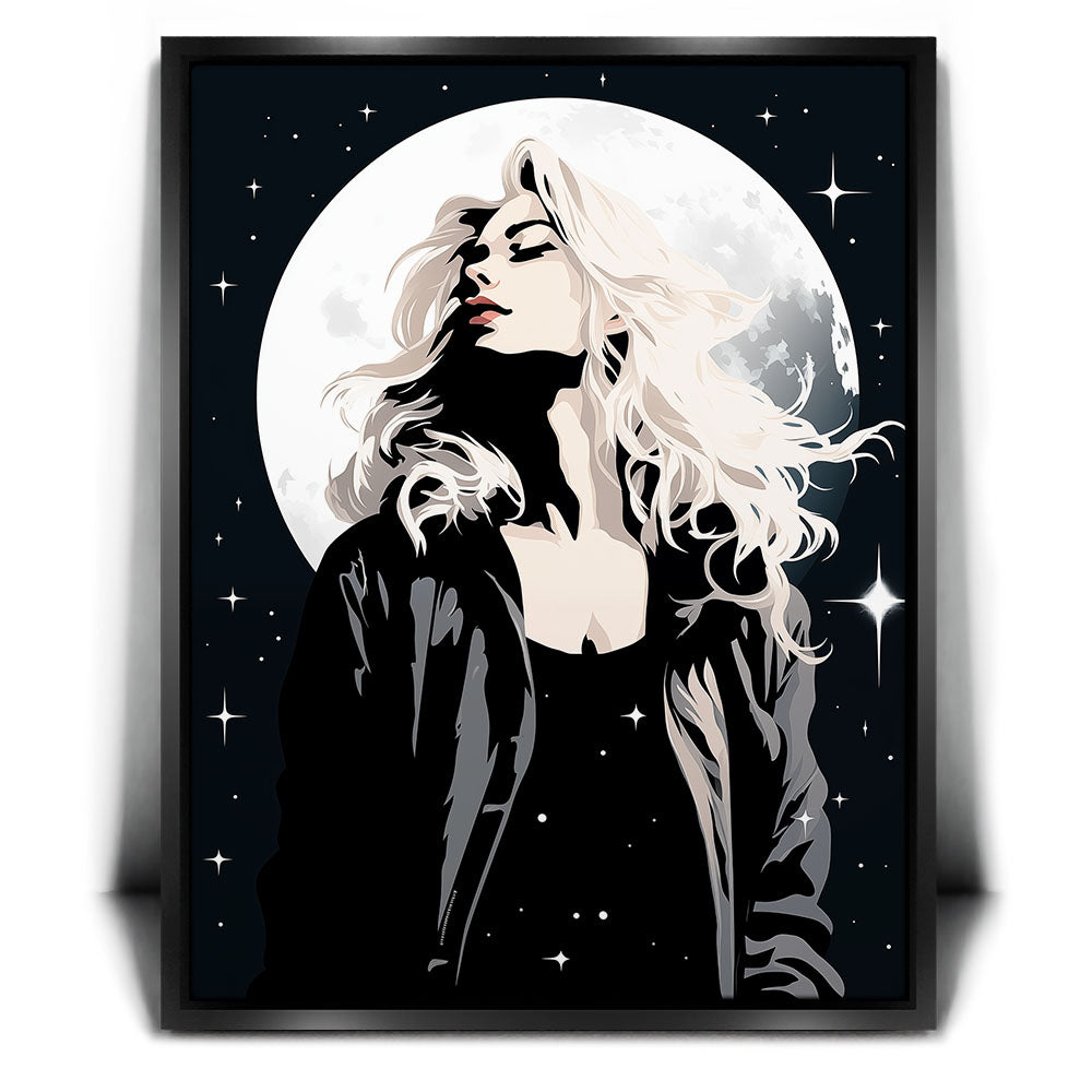 Moonlit Muse – TheGOATWallArt
