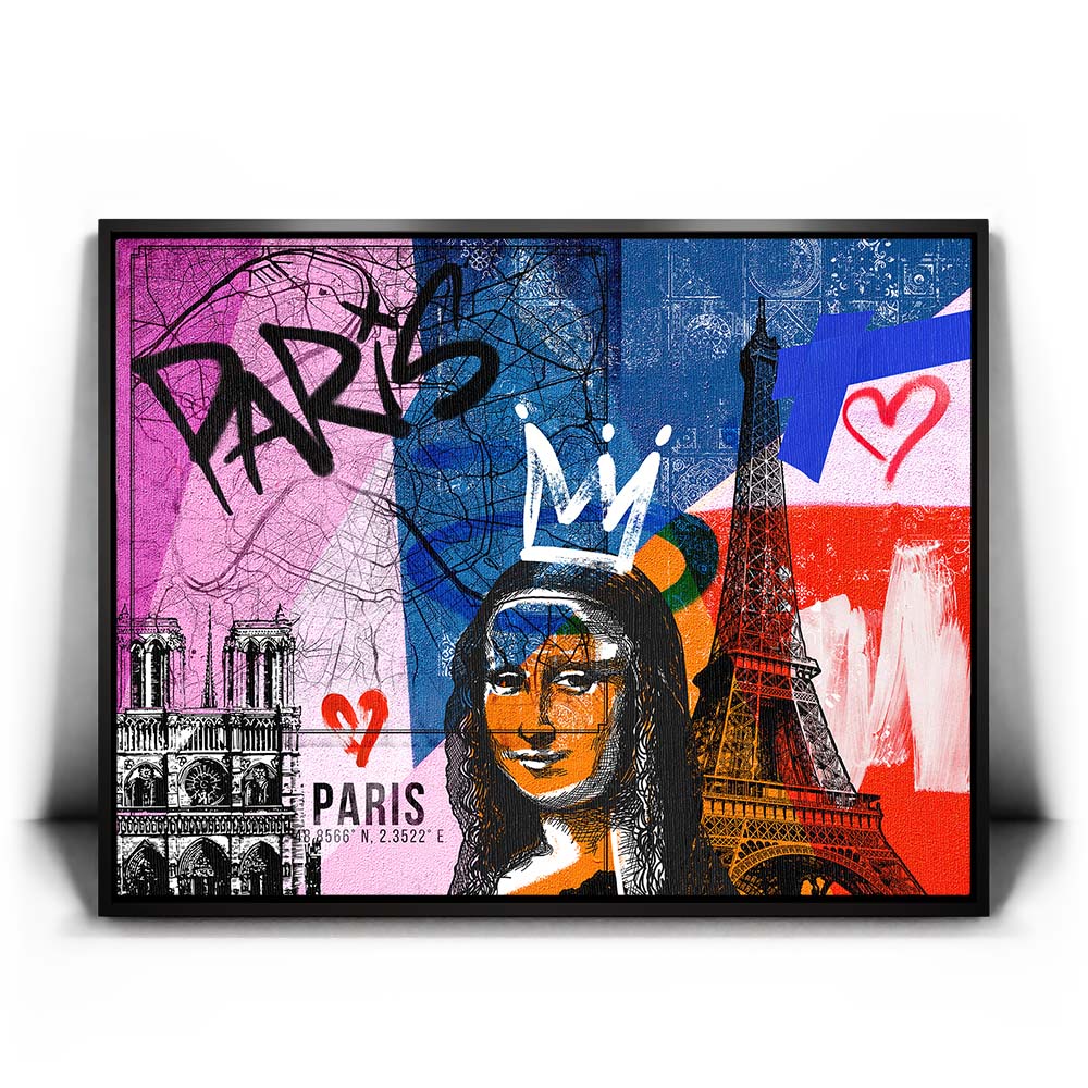 Paris Collage – TheGOATWallArt