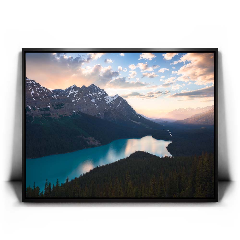 Peyto Lake Sunset - Alberta, Canada – TheGOATWallArt