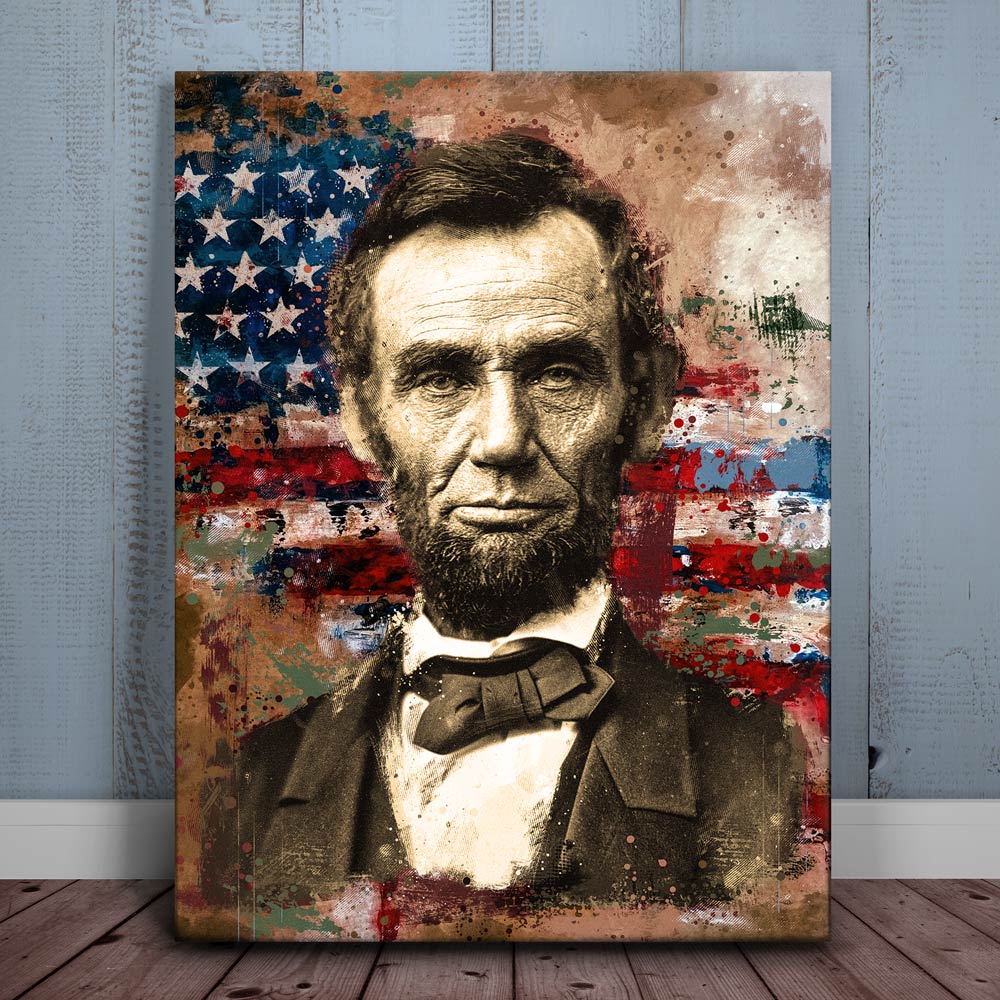 President Lincoln II – TheGOATWallArt