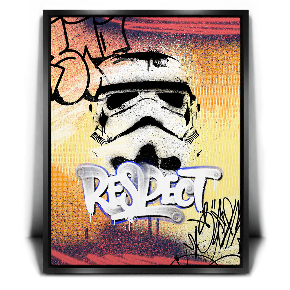Respect - Stencil Graffiti – TheGOATWallArt