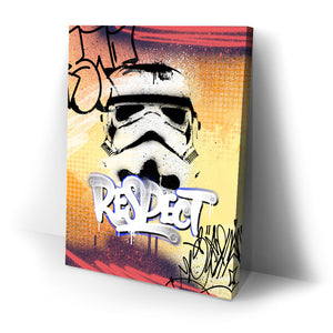 Respect - Stencil Graffiti | TheGOATWallArt