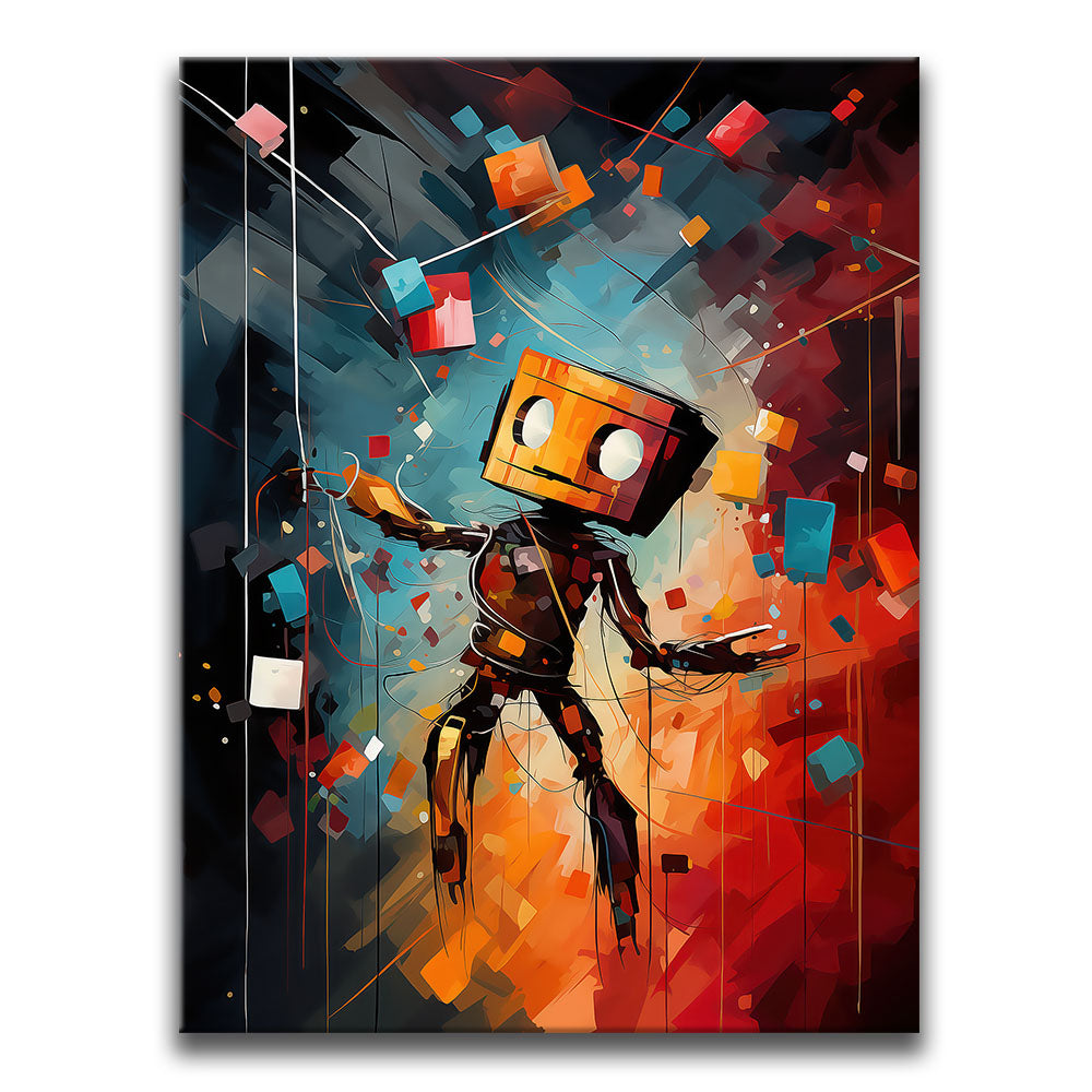 Robot Dancer – TheGOATWallArt