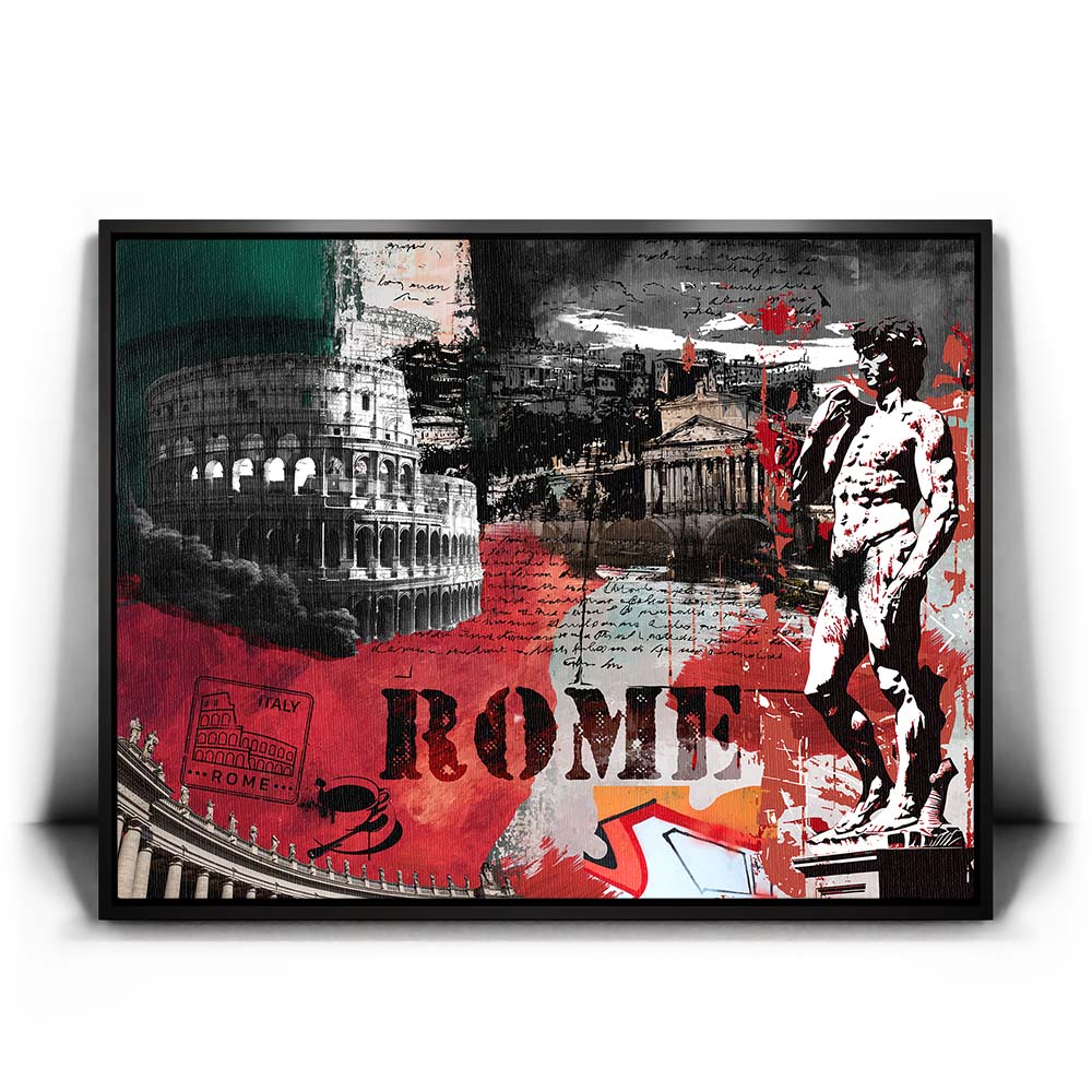 Rome Collage – TheGOATWallArt
