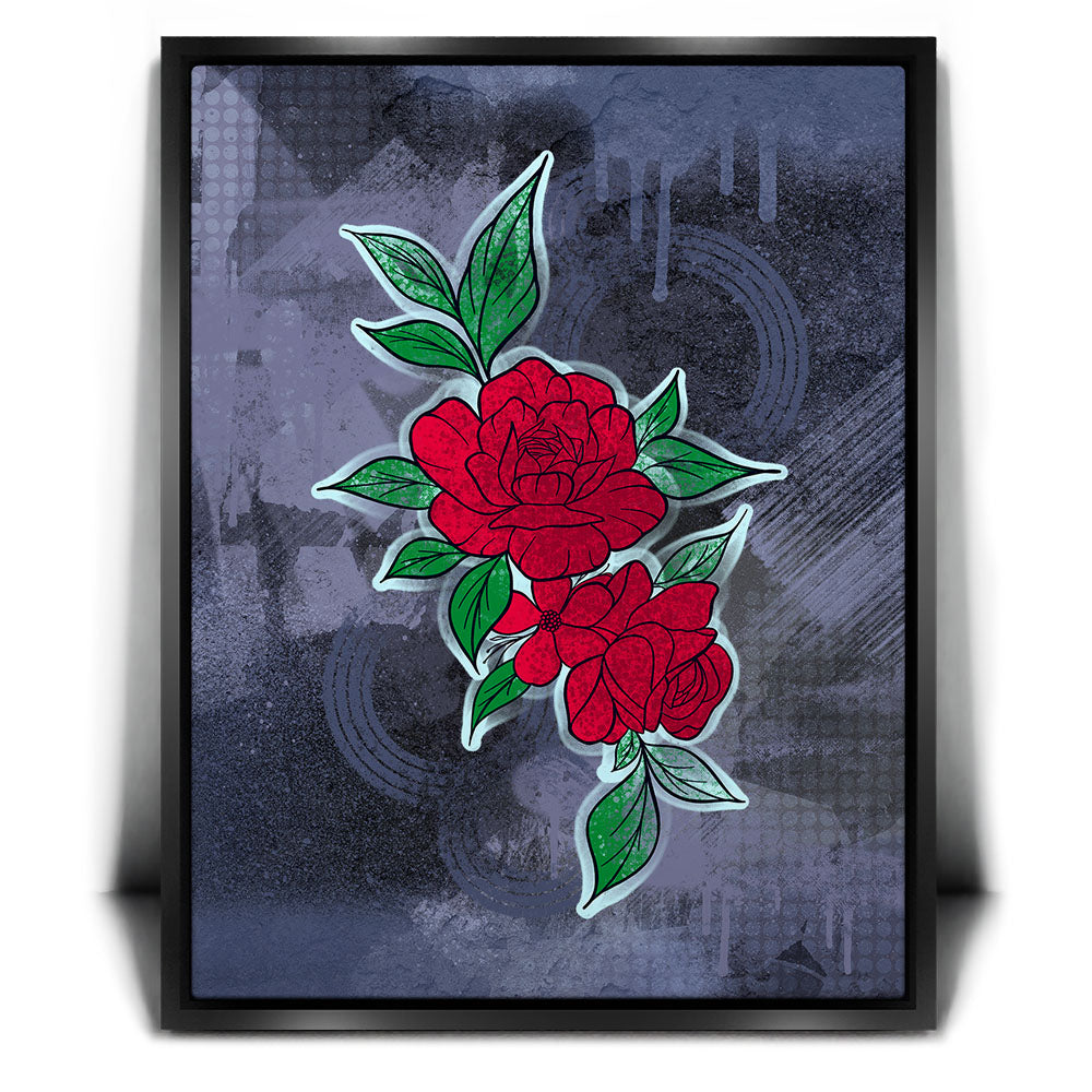Roses - Graffiti – TheGOATWallArt
