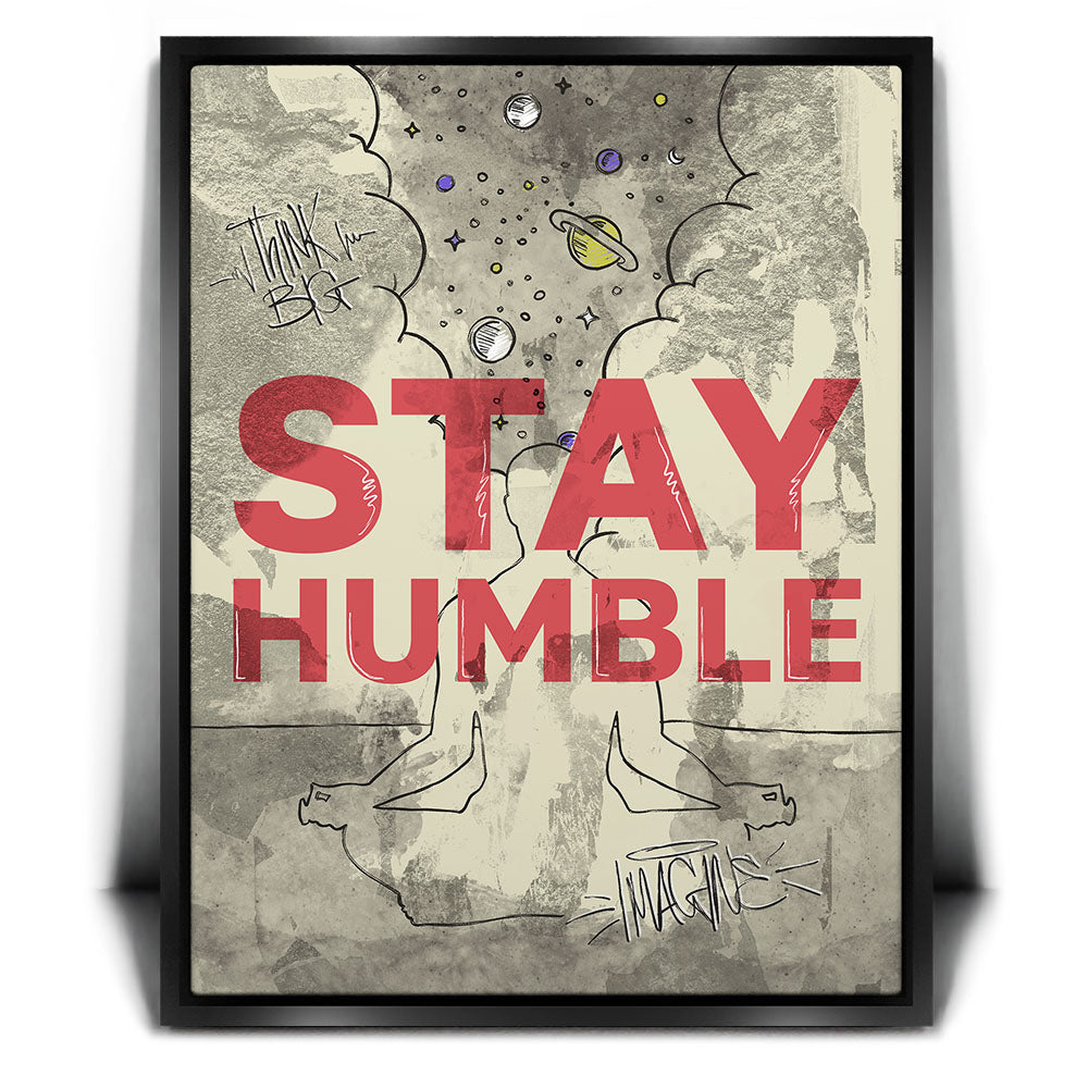 Stay Humble - Sketch – TheGOATWallArt