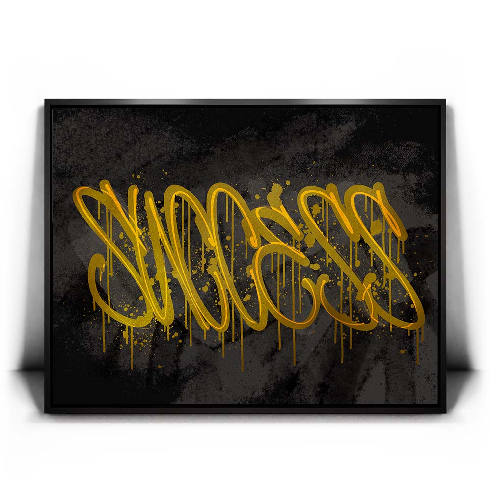 Success - Calligraphy – TheGOATWallArt