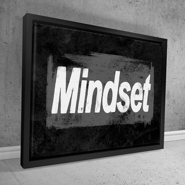 Supreme Mindset - Black & White - TheGOATWallArt