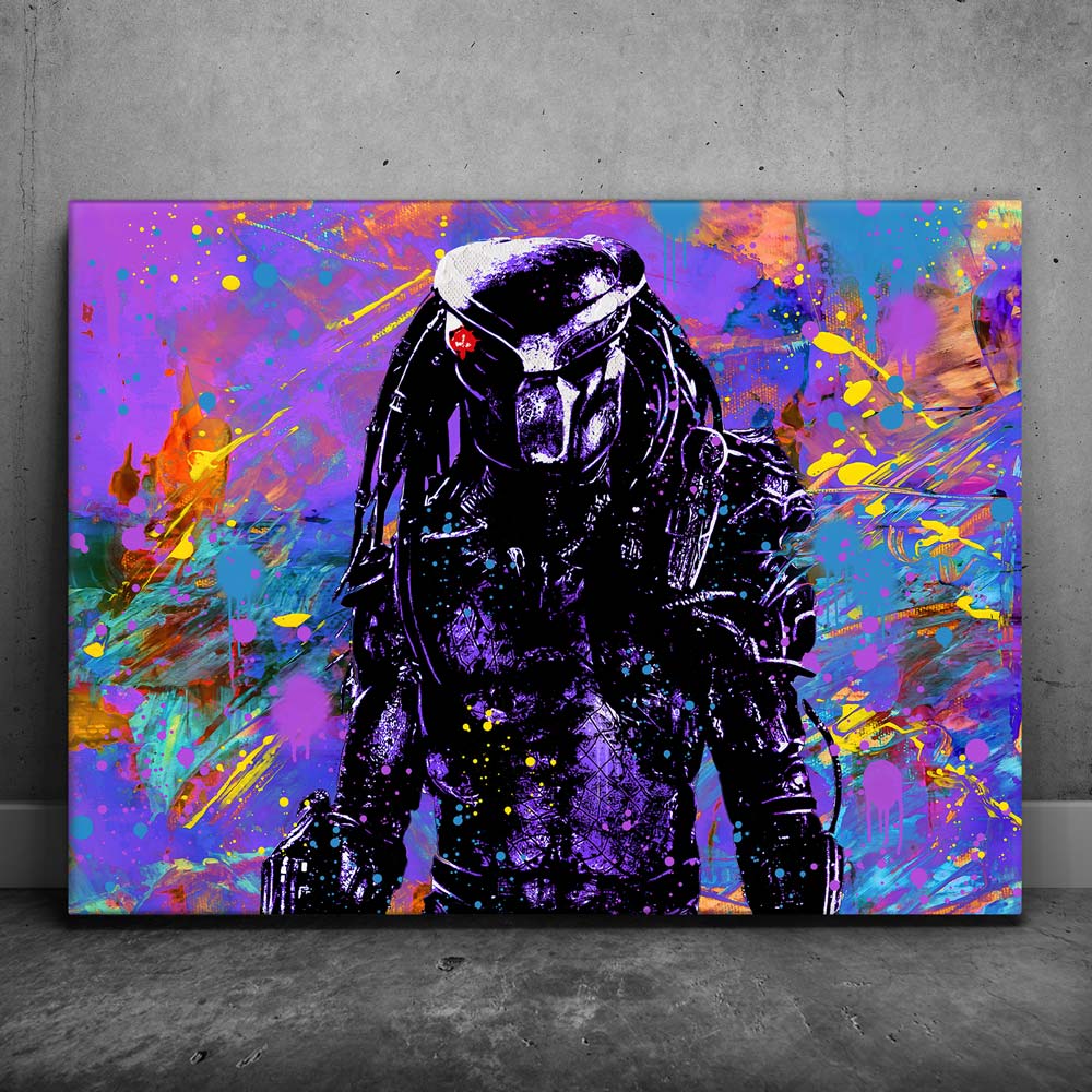 The Predator - Colorful Hunt – TheGOATWallArt