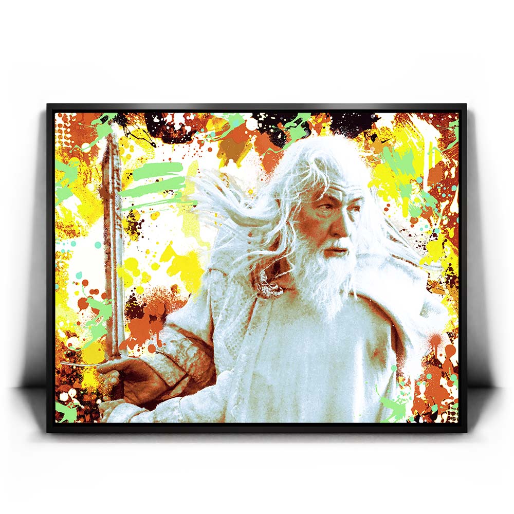 The White Wizard – TheGOATWallArt