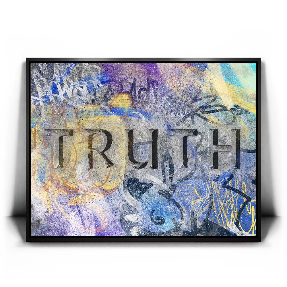 Truth Stone - Graffiti I – TheGOATWallArt