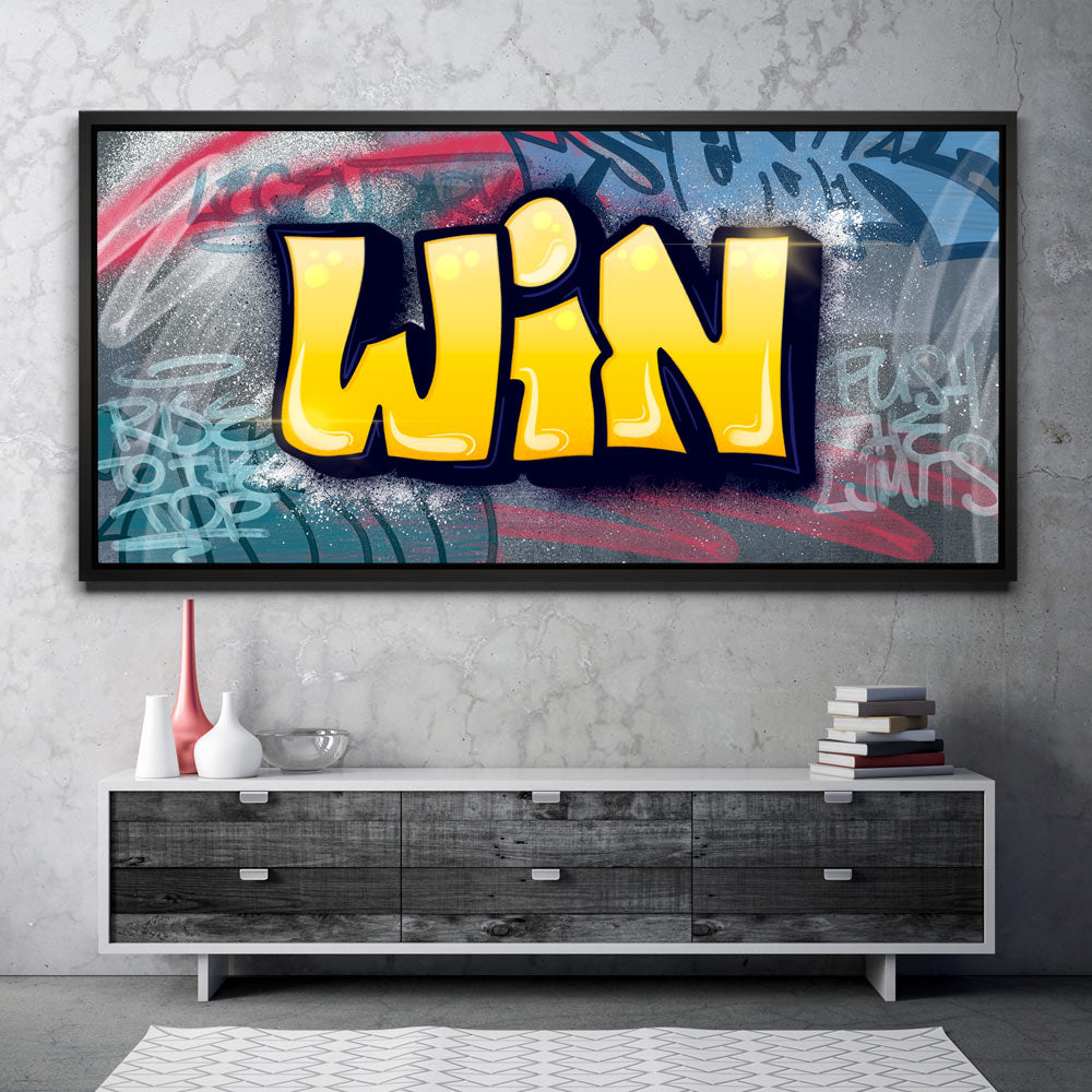 Win - Graffiti – TheGOATWallArt