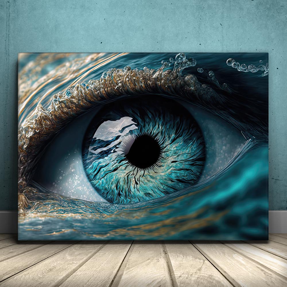 Eye of the Ocean – TheGOATWallArt
