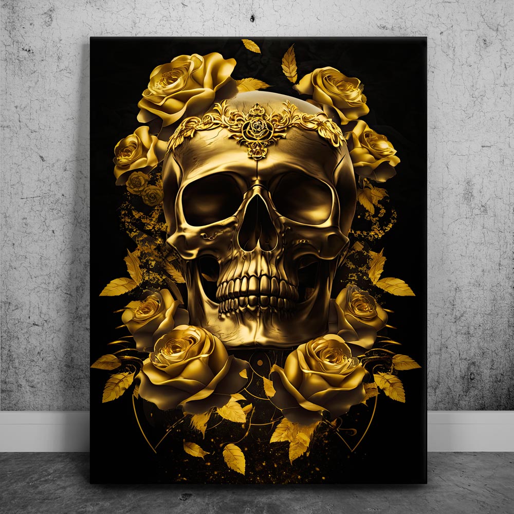 Golden Death – TheGOATWallArt