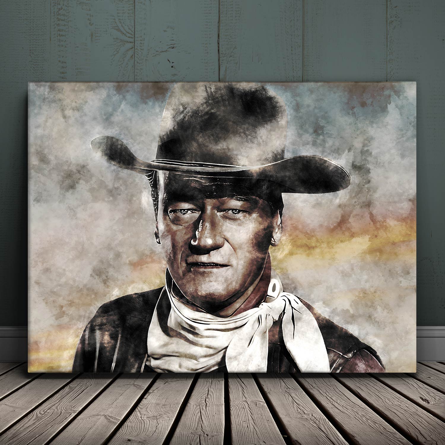 John Wayne Canvas Set – TheGOATWallArt