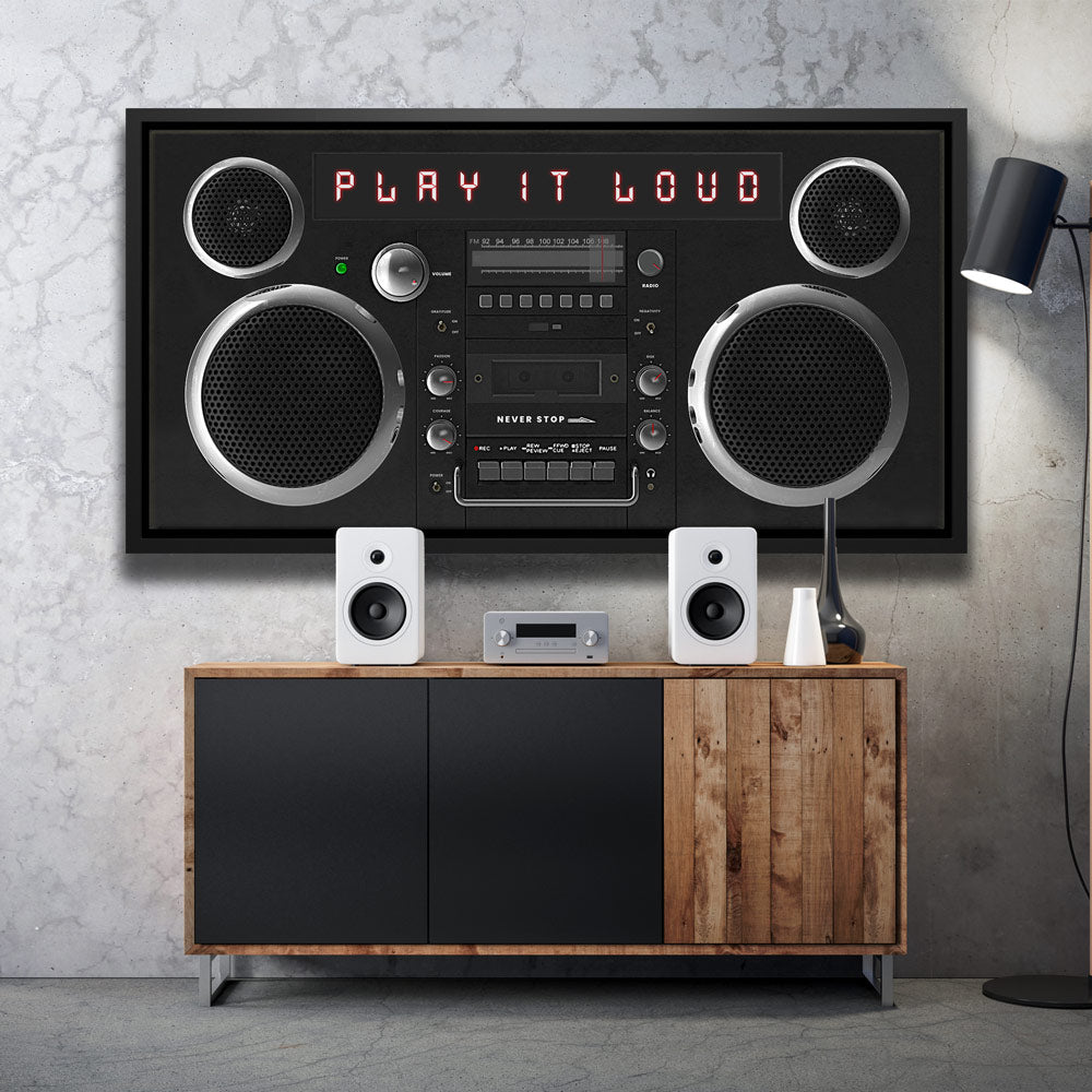 Play It Loud – TheGOATWallArt