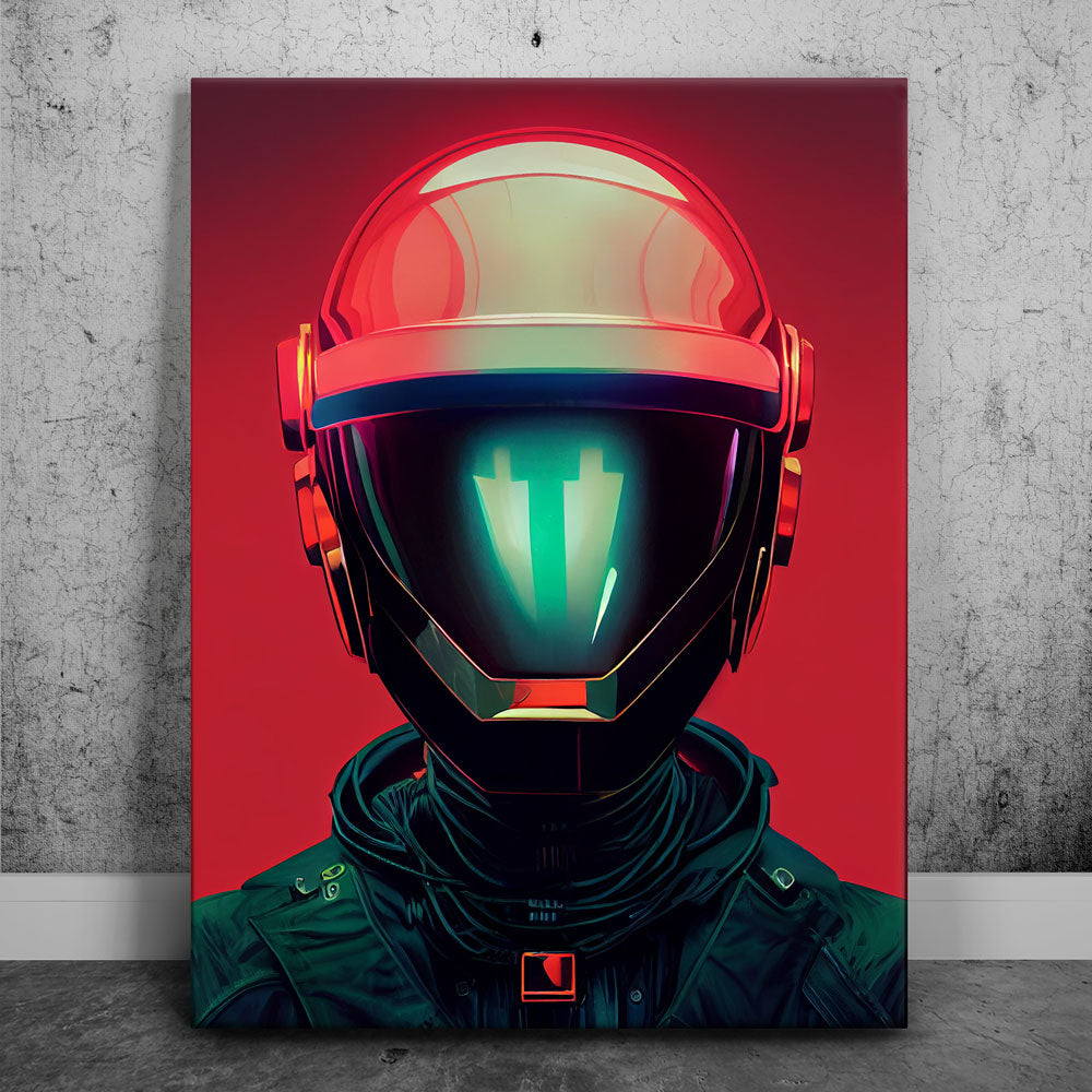 Space Suit - Red – TheGOATWallArt