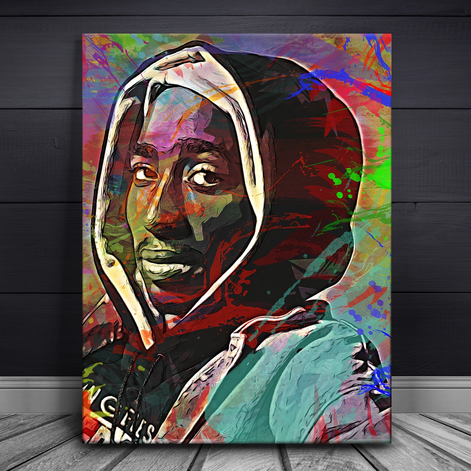 Straight Ridah – TheGOATWallArt