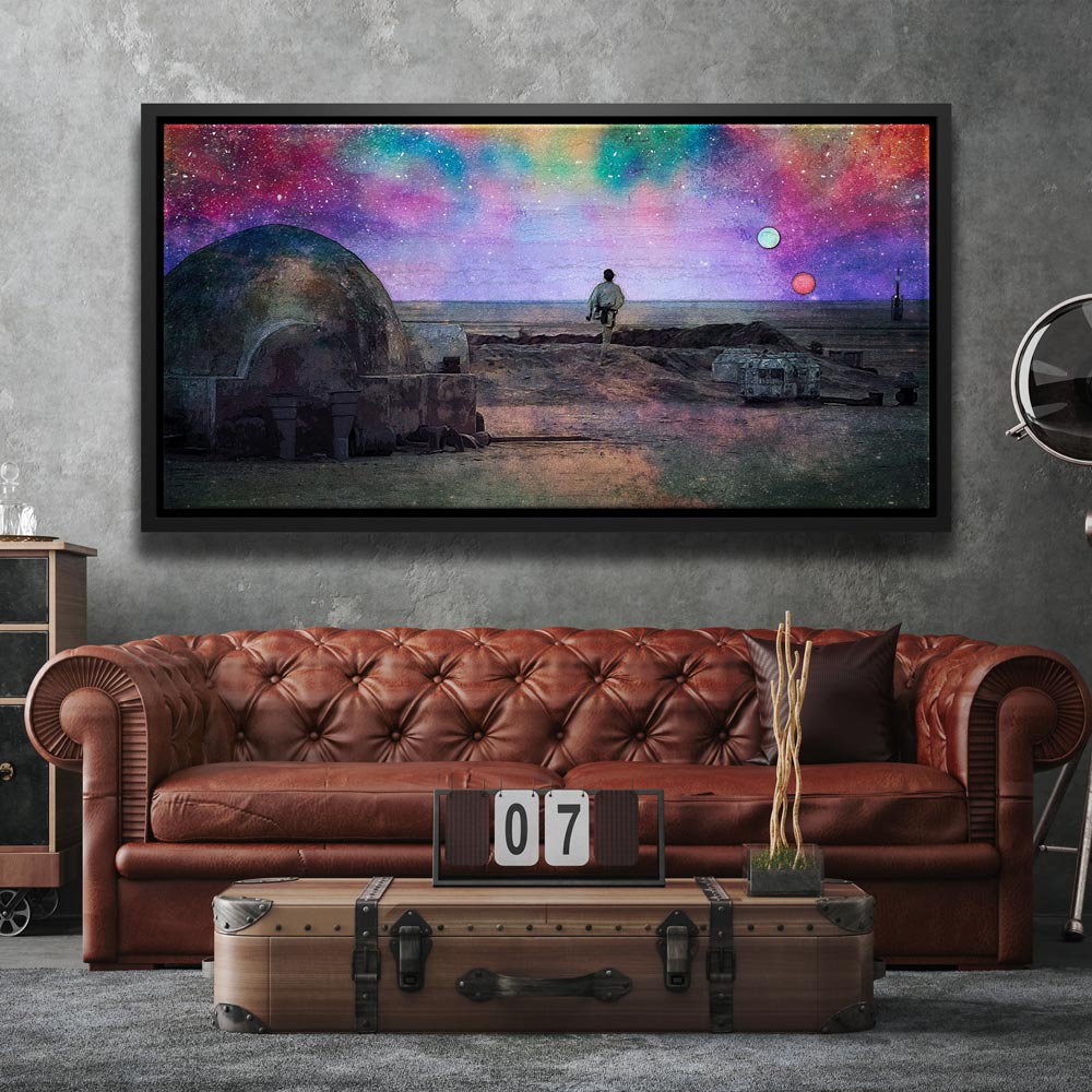Tatooine Sunset – TheGOATWallArt