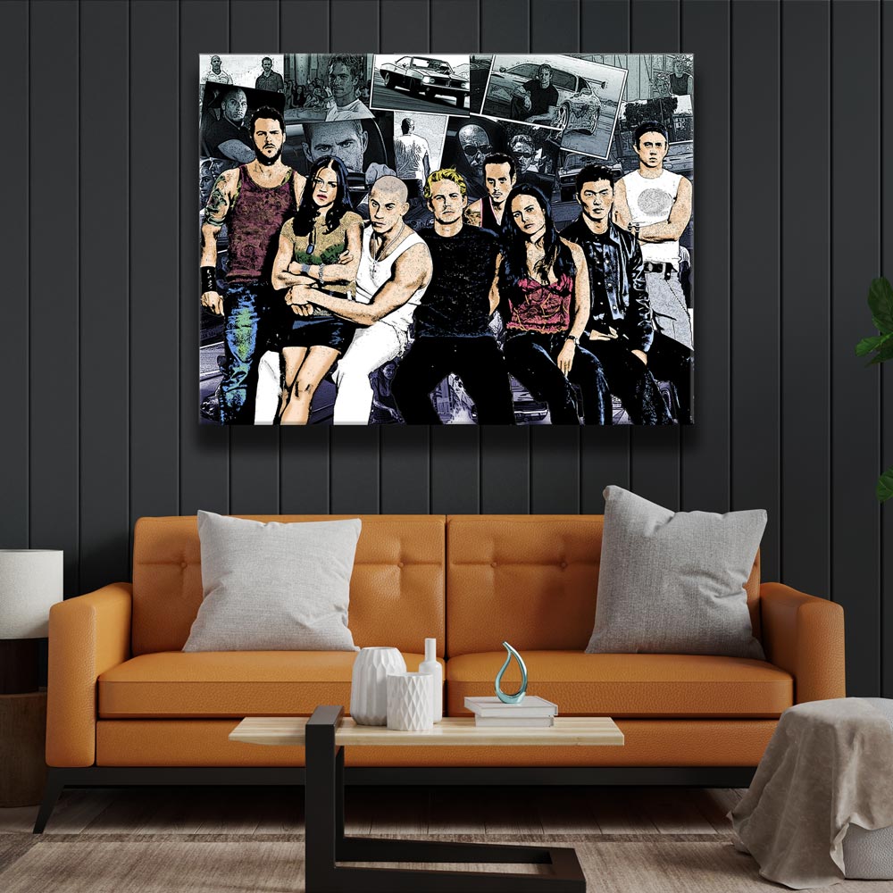 The Fast And The Furious Canvas Set | TheGOATWallArt