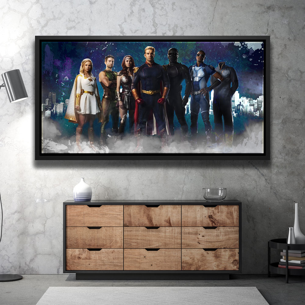 The Seven Canvas Set – TheGOATWallArt