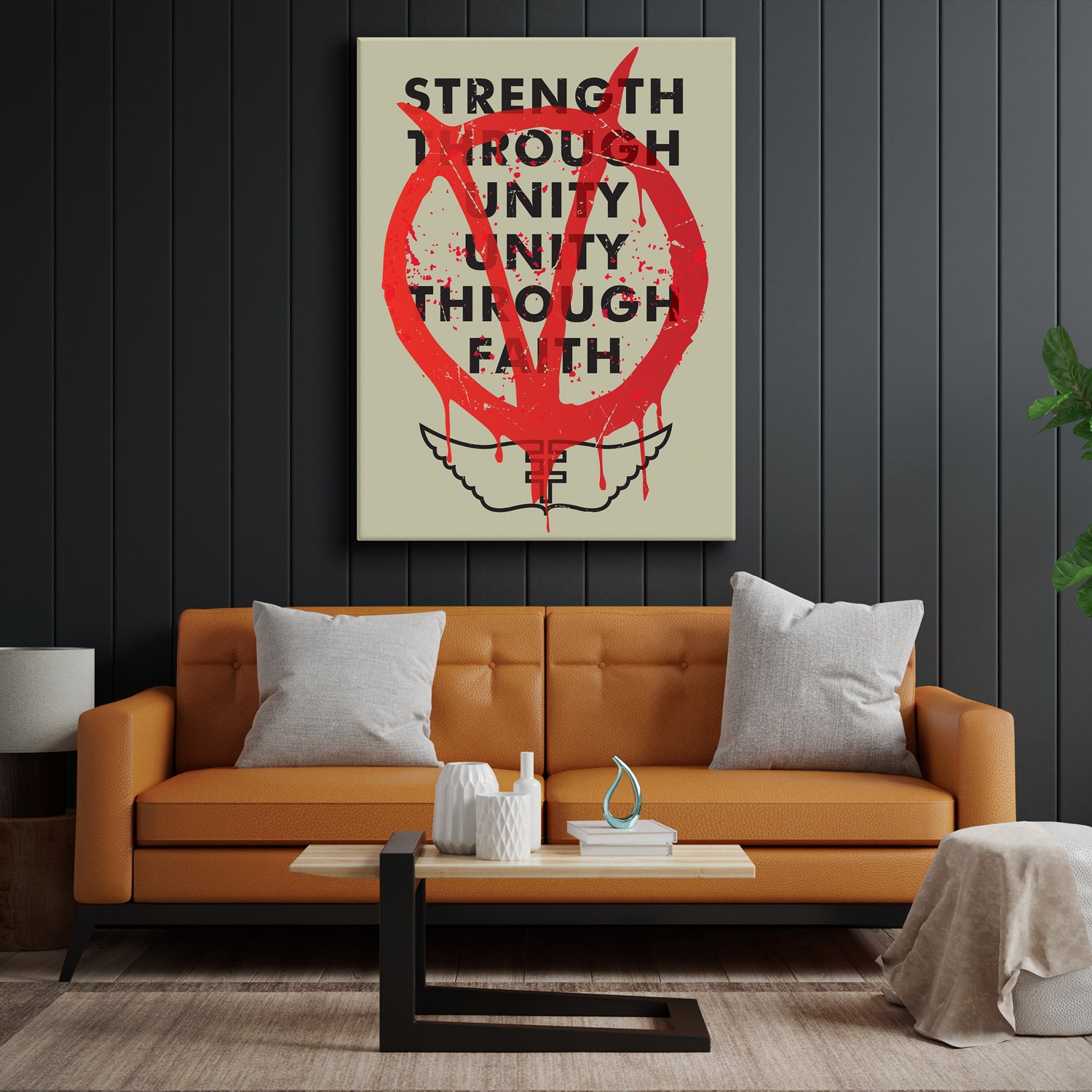 Strength Through Unity - TheGOATWallArt