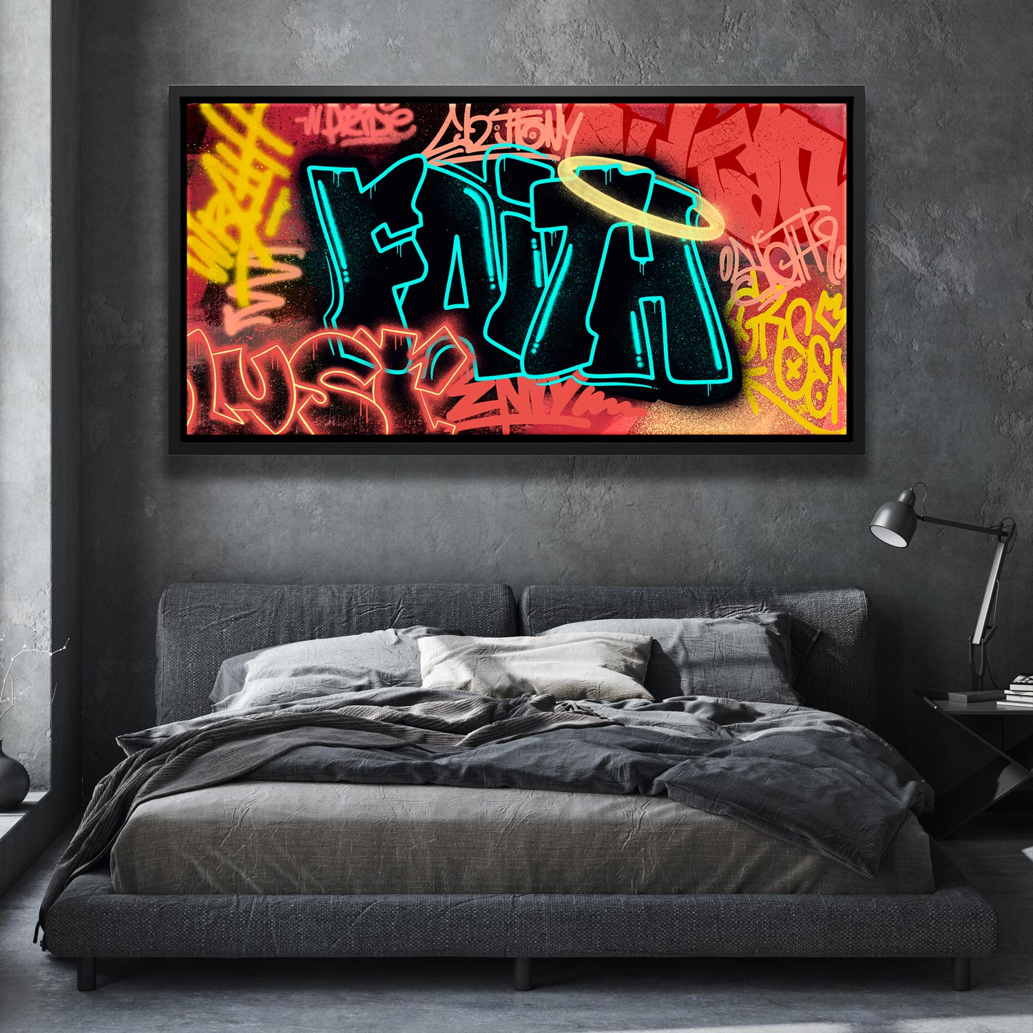 Faith - Seven Deadly Sins Graffiti – TheGOATWallArt